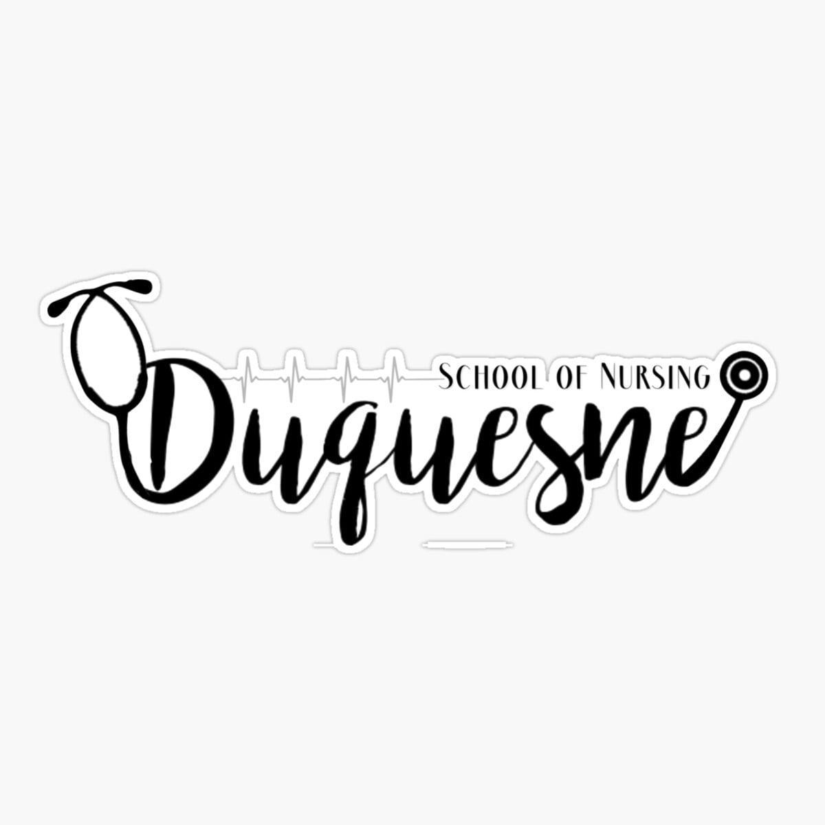 Maneki Duquesne School Of Nursing Er, Phone Decal Water Bottle Stickers ...