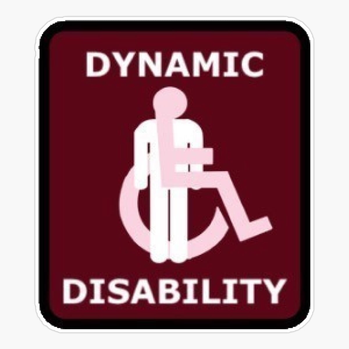 Maneki Dynamic Disability Er, Phone Decal Water Bottle Stickers Car ...