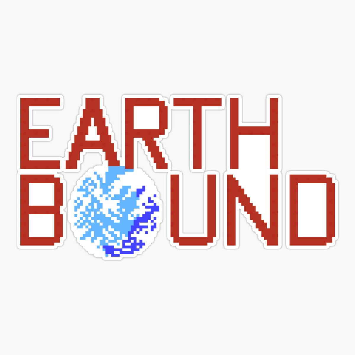 Maneki Earthbound Beginnings - Title Screen Er, Phone Decal Water ...