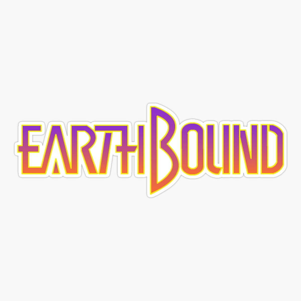 Maneki Earthbound Title Er, Phone Decal Water Bottle Stickers Car ...