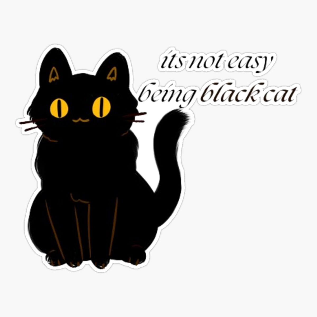 Maneki It'S Not Easy Being Black Cat Misunderstood Magic: The Black Cat ...