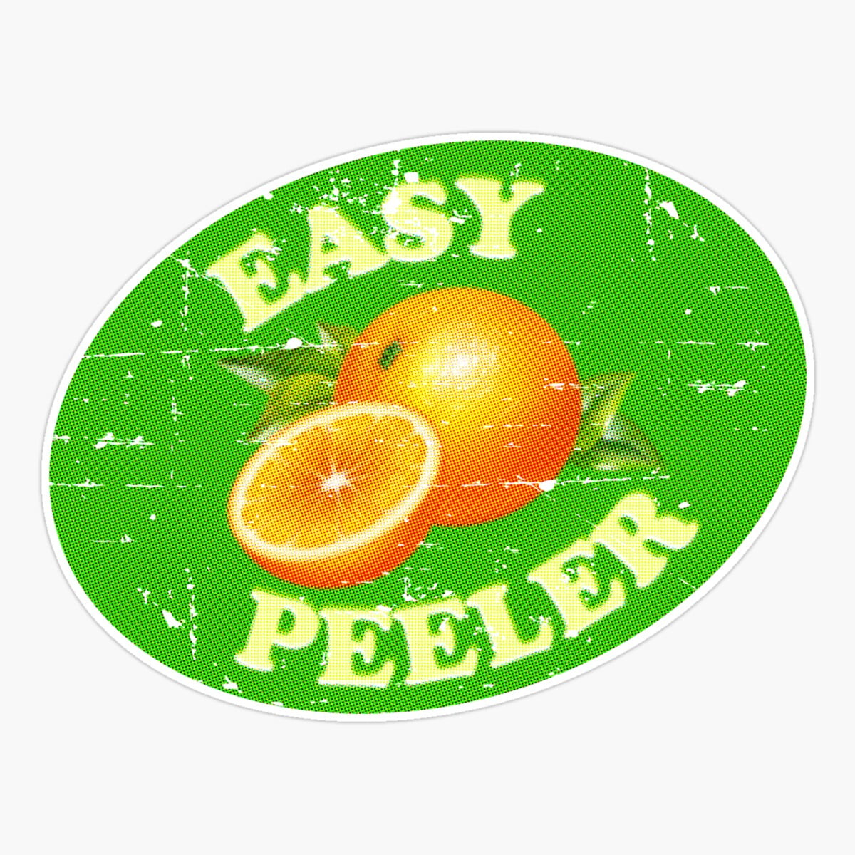 Maneki Easy Peeler Distressed Vintage Cheeky Orange Satsuma Clementine ...