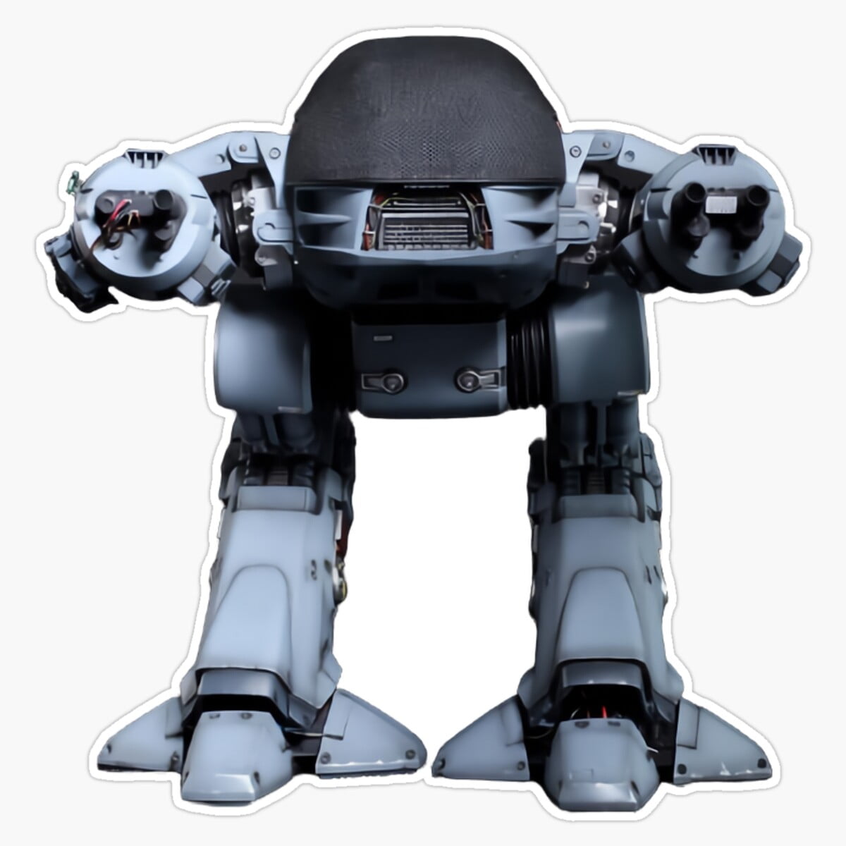 Maneki Ed 209 Robocop Er, Phone Decal Water Bottle Stickers Car Decals ...