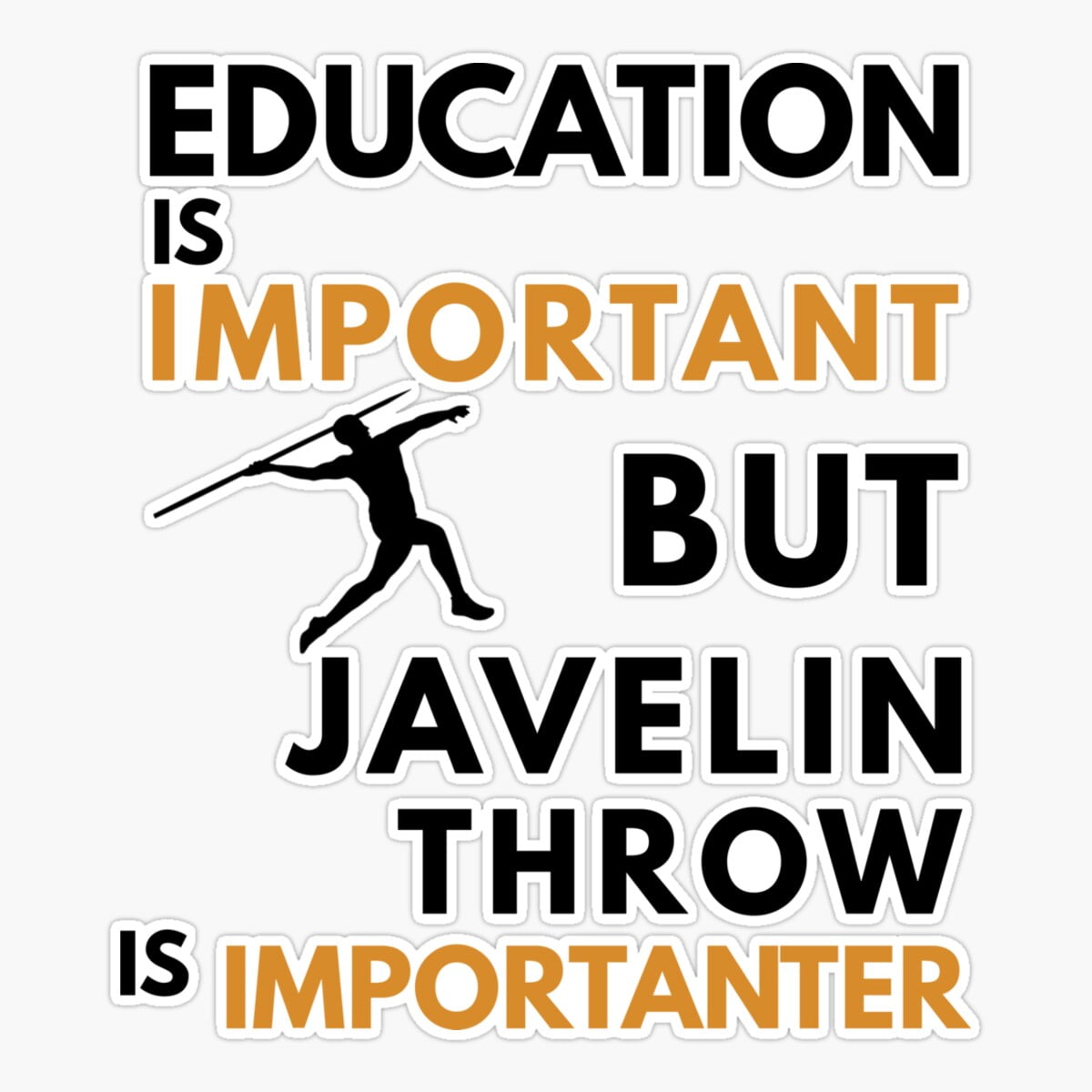 Maneki Education Is Important But Javelin Throw Is Importanter, Funny ...