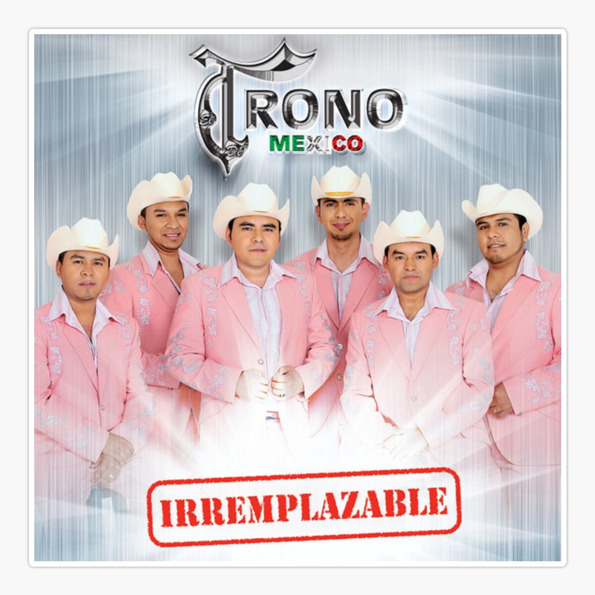Maneki El Trono De Mexico - Irremplazable Album 2013 Sticker, Phone ...