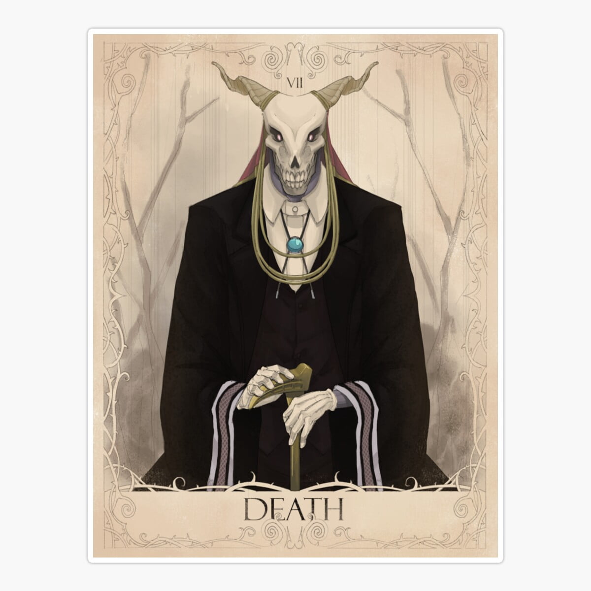 Maneki Elias Ainsworth Tarot Card Rom Ancient Magnus Bride Er, Phone ...