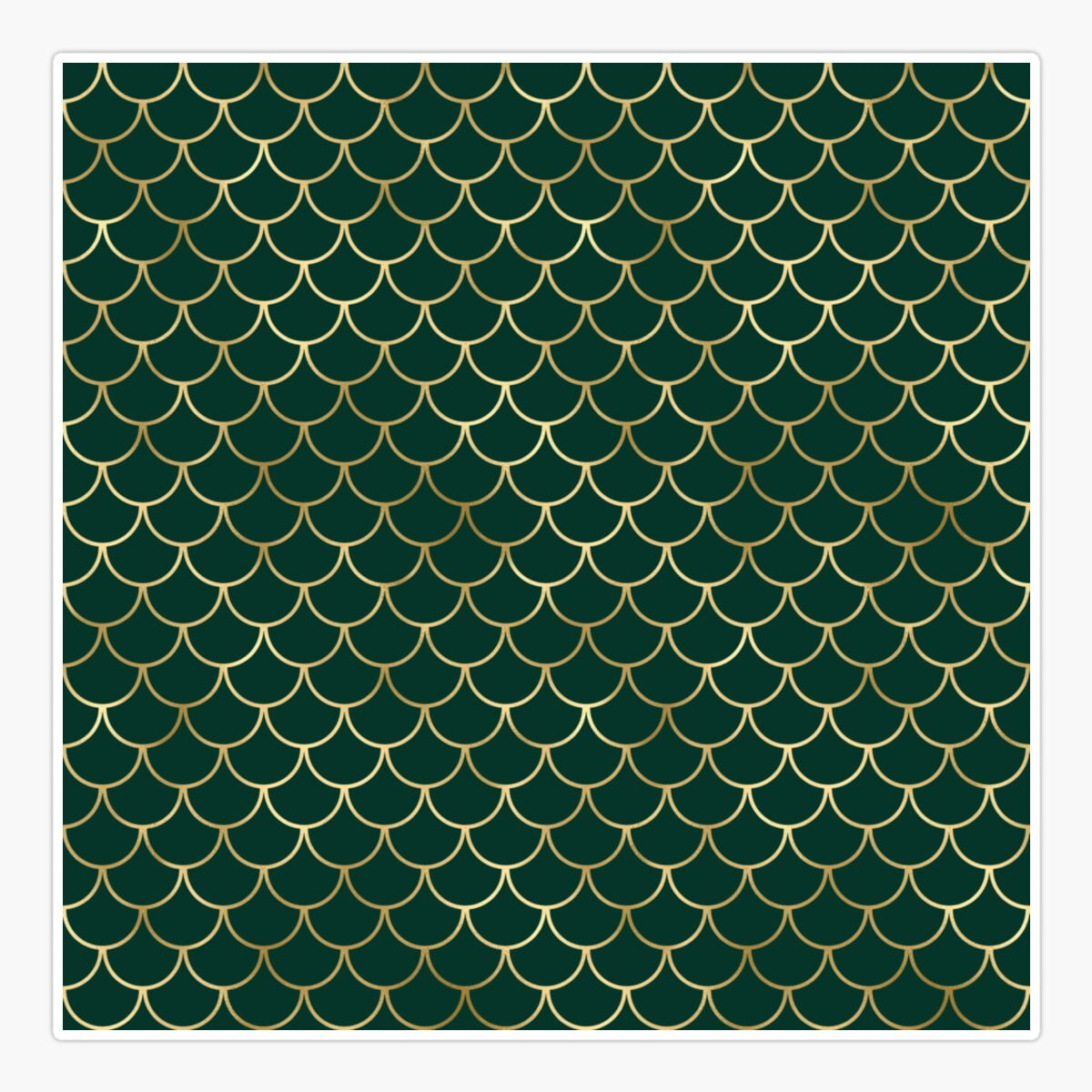 Maneki Emerald And Gold Safari Paper V9 Er, Phone Decal Water Bottle ...