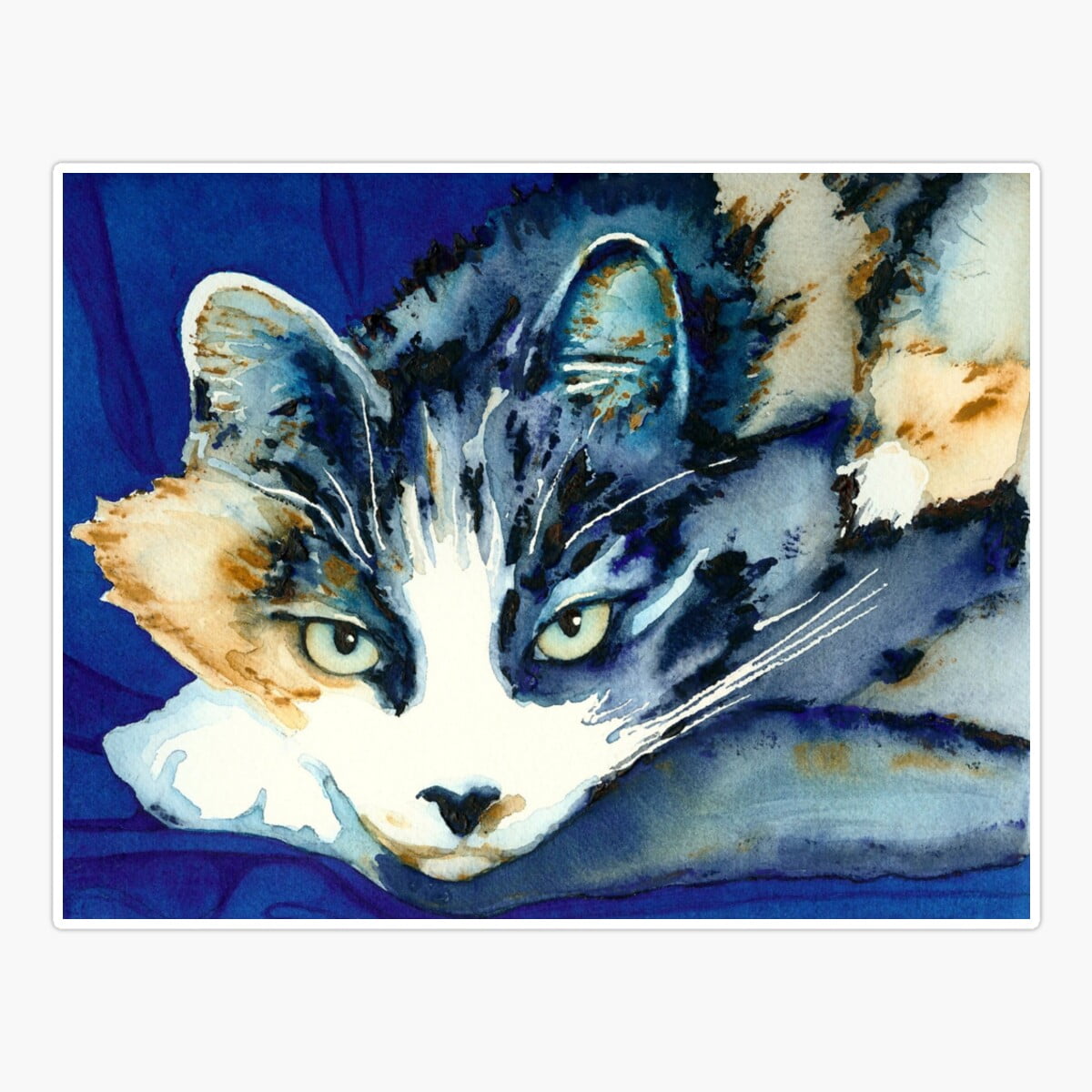 Maneki Emma Sticker, Phone Decal Water Bottle Stickers Car Decals ...