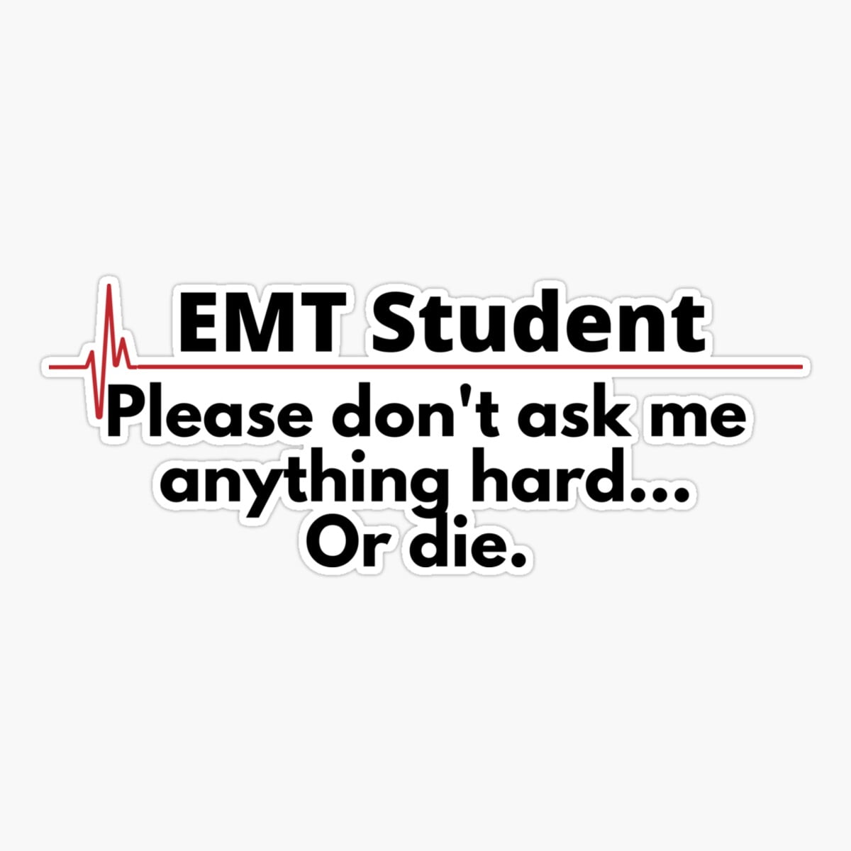 Maneki Emt Student Er, Phone Decal Water Bottle Stickers Car Decals ...