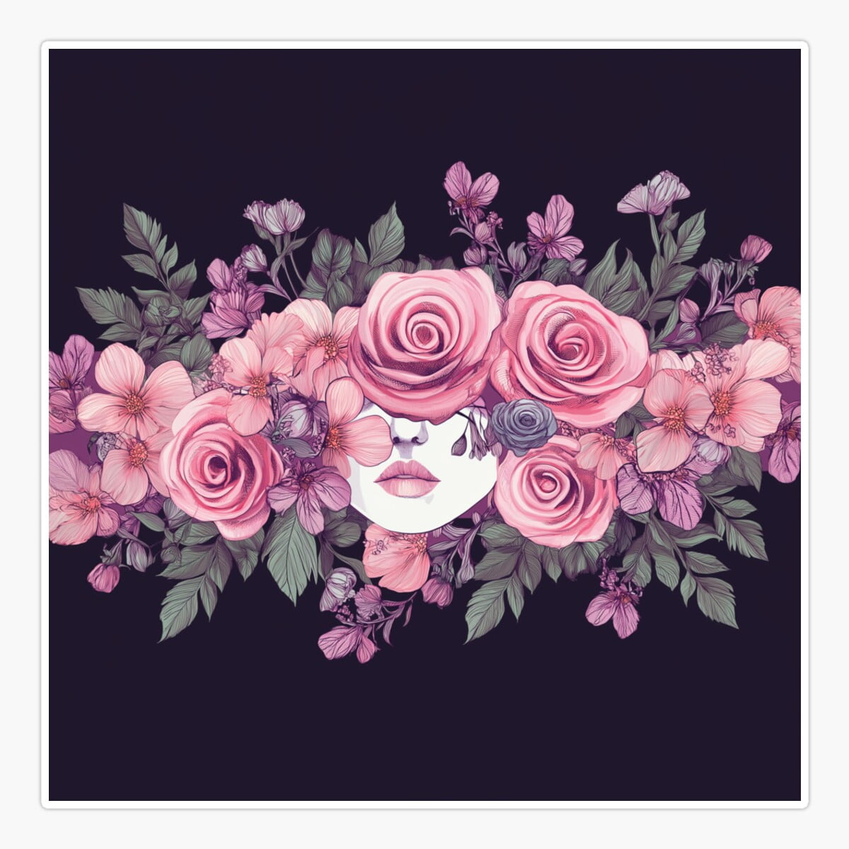 Maneki Enchanted Loral Design – Nature’S Whimsy In Bloom Er, Phone ...