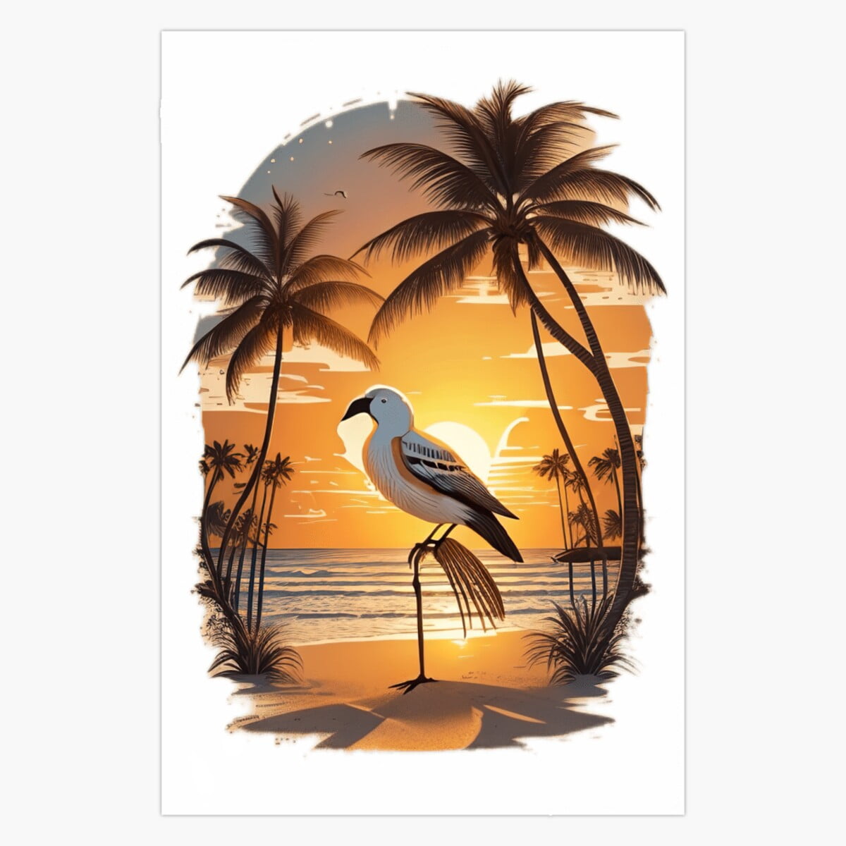 Maneki Er Animals In Dessert Series - Realistic Marabou Stork ...