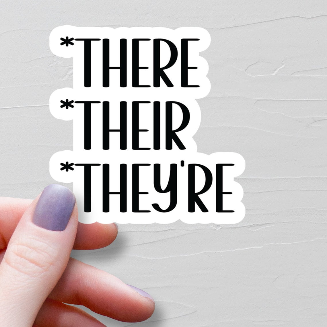 Maneki There Their They'Re Er, Vinyl Ers, Grammar Police, Grammar Water ...