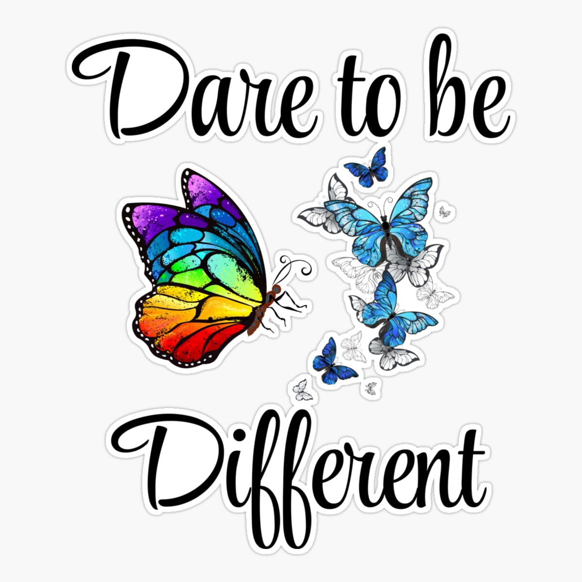 Maneki Erfly Dare To Be Different, Neurodivergent Awareness Er, Phone ...