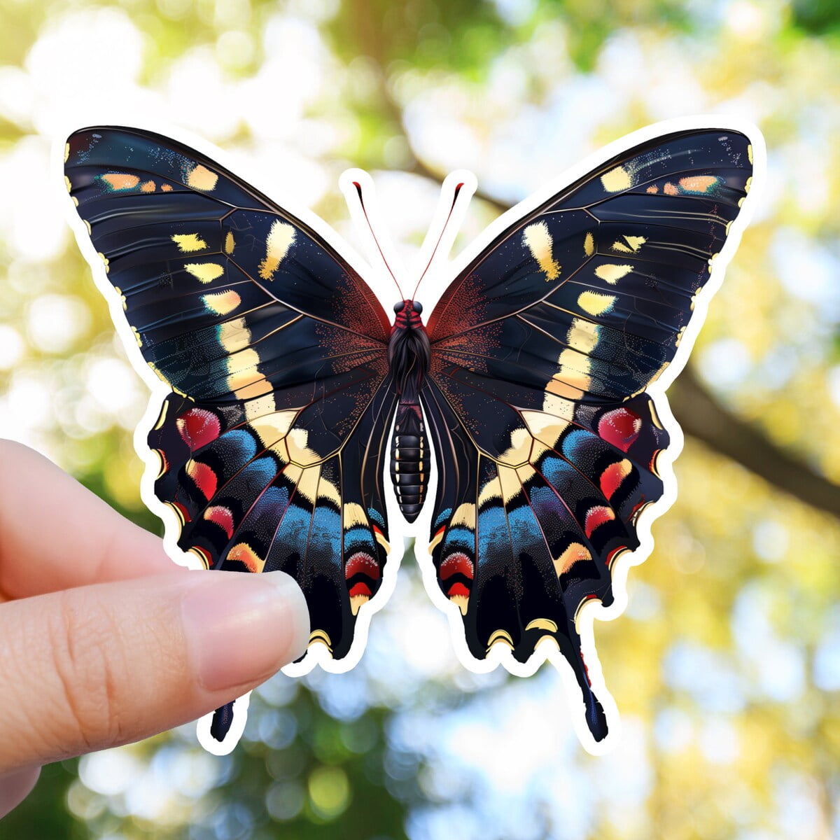 Maneki Erfly Sticker Monarch Erfly Colorful Erfly Pretty Insect ...