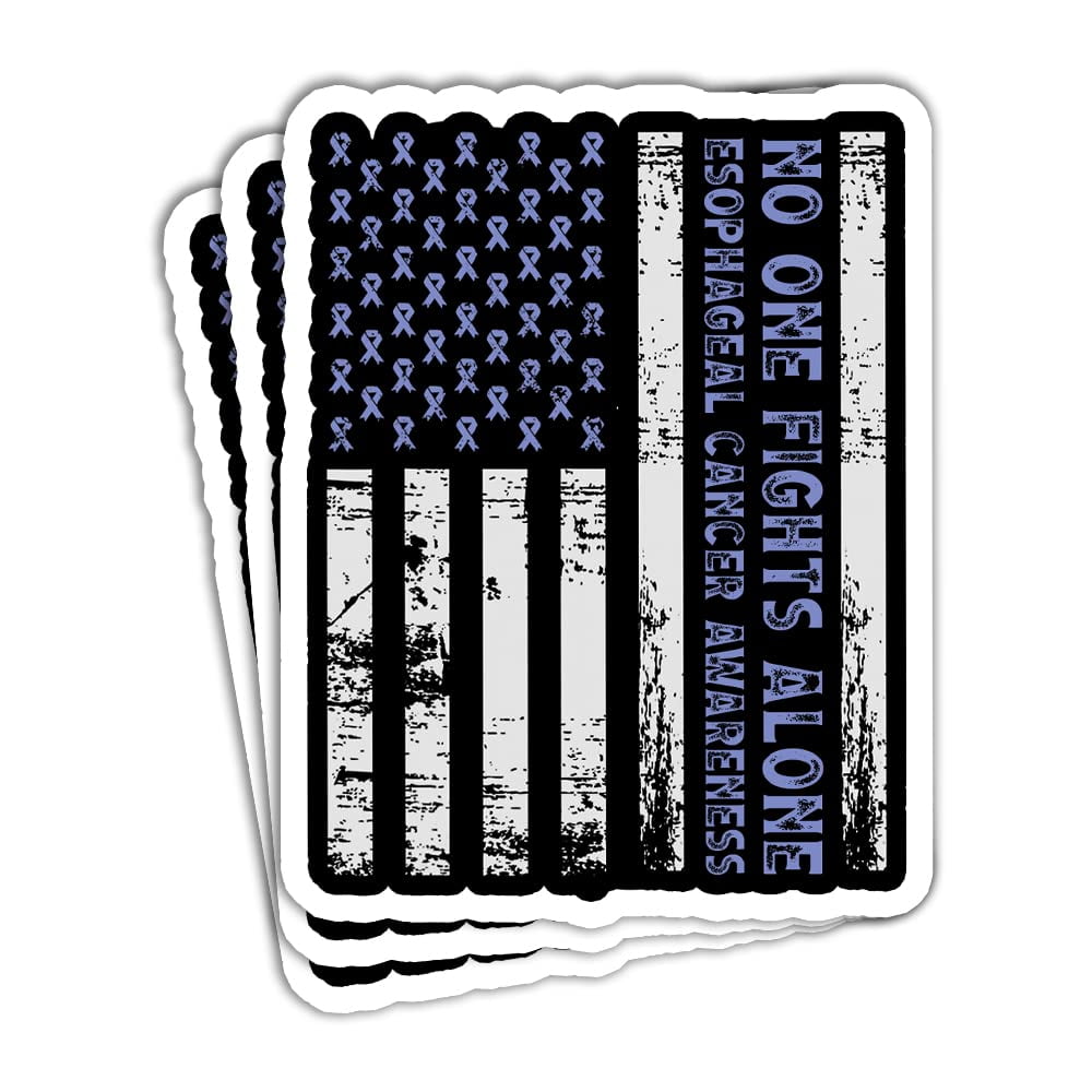 Maneki Esophageal Cancer Awareness Sticker Esophagus Esophageal Cancer ...