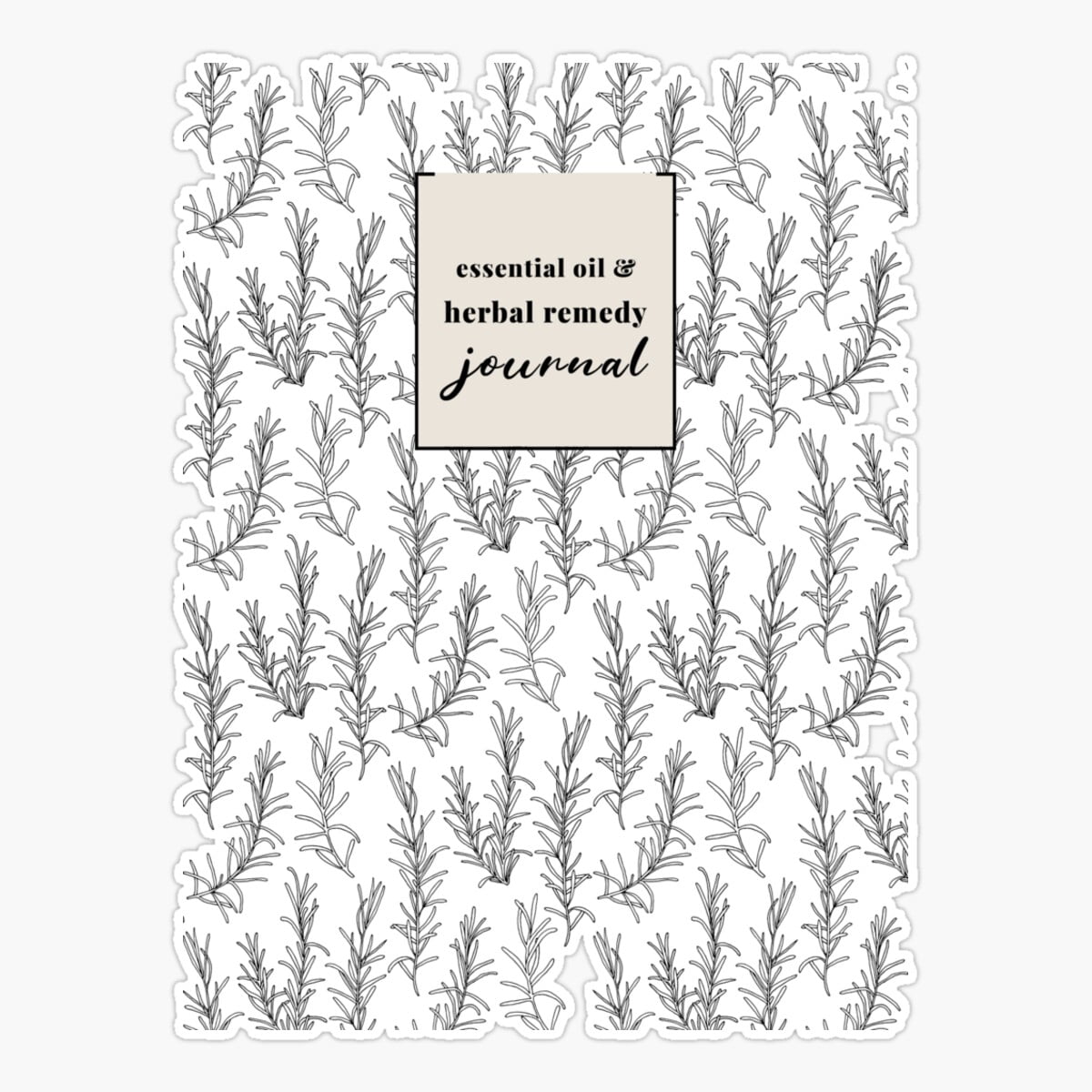 Maneki Essential Oil & Herbal Remedy Journal - Deep Orange With Line ...