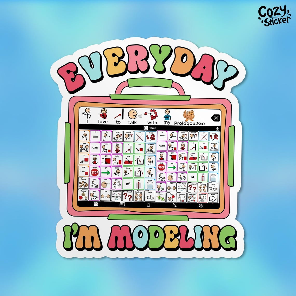 Maneki Everyday I'M Modeling Er, Speech Therapy Slp Teacher Acc ...