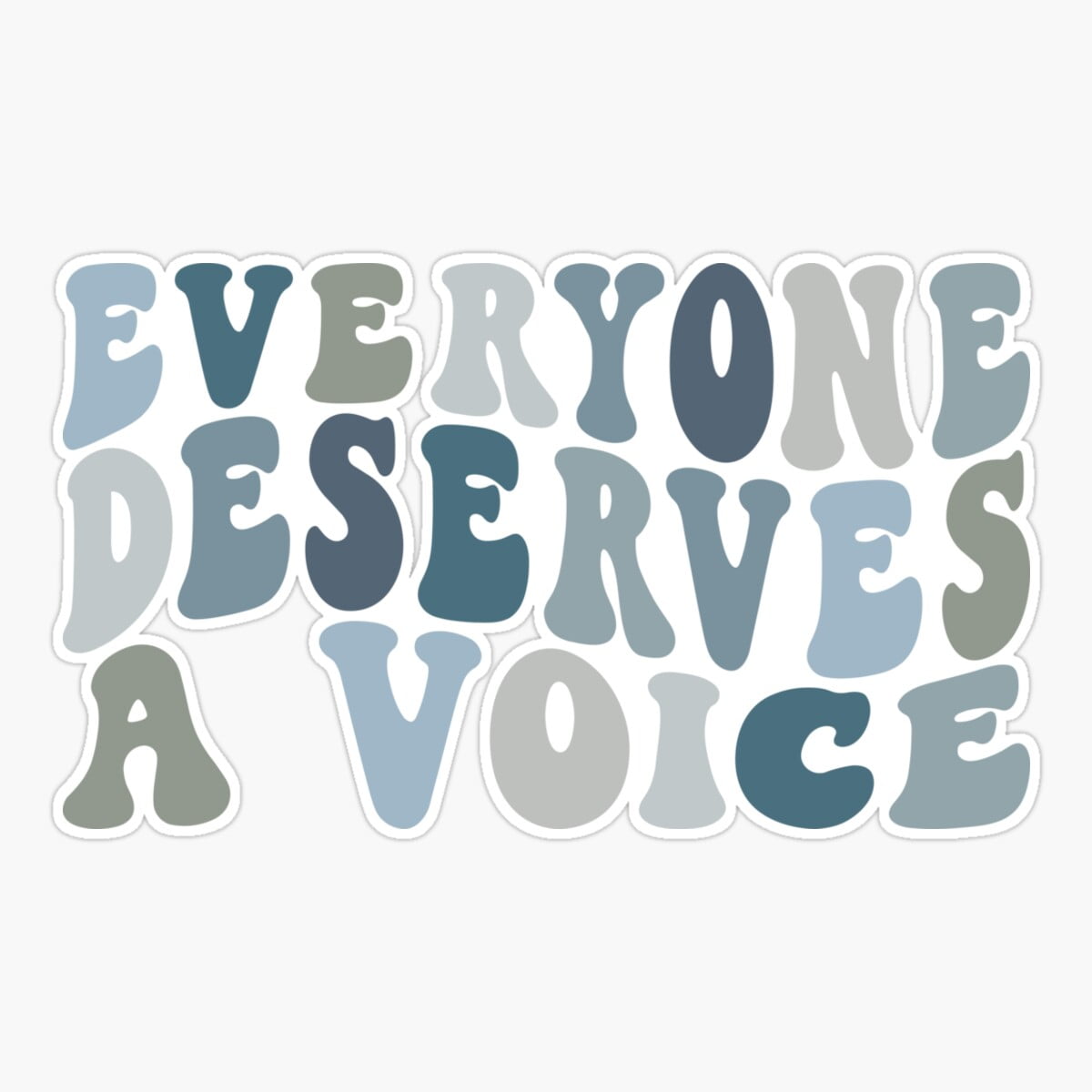 Maneki Everyone Deserves A Voice | Ocean Blue On Sand | Speech Therapy ...