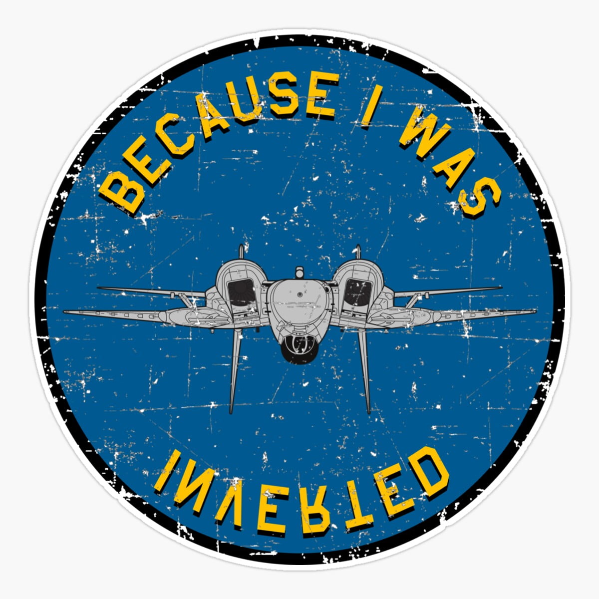 Maneki F-14 Tomcat - Because I Was Inverted - Grunge Style Er, Phone ...