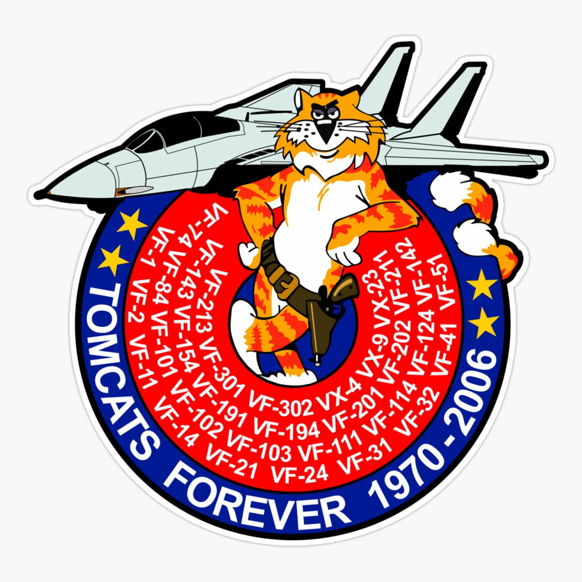 Maneki F-14 Tomcat - Tomcat Forever 1970-2006 - V2 Clean Style Er ...