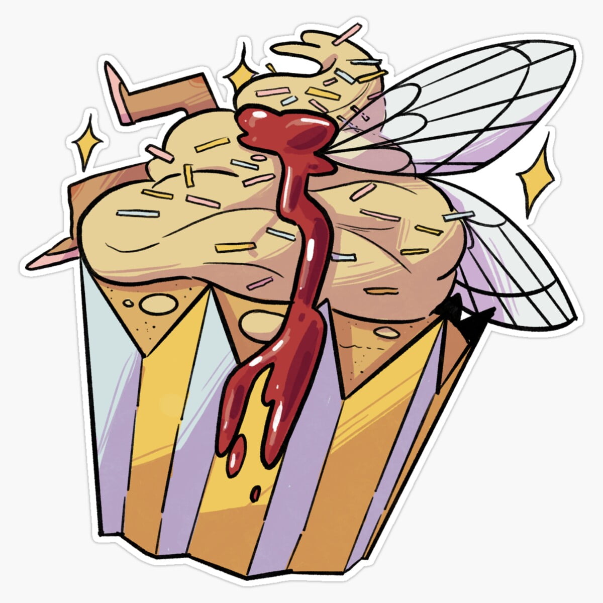 Maneki Fairy Cake Er, Phone Decal Water Bottle Stickers Car Decals ...