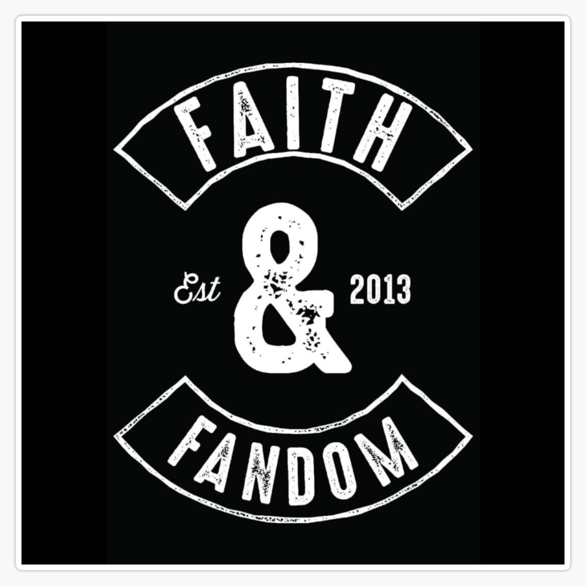 Maneki Faith & Fandom Est Er, Phone Decal Water Bottle Stickers Car ...