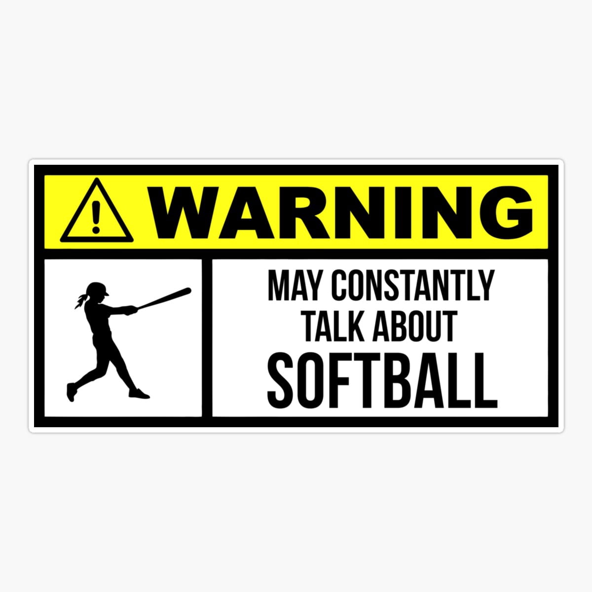 Maneki Fastpitch Softball Er, Phone Decal Water Bottle Stickers Car ...