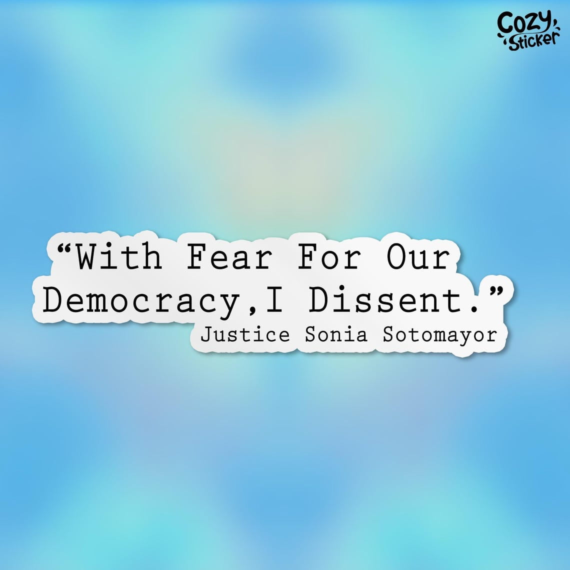 Maneki With Fear For Our Democracy, I Dissent Er Feminist Justice ...