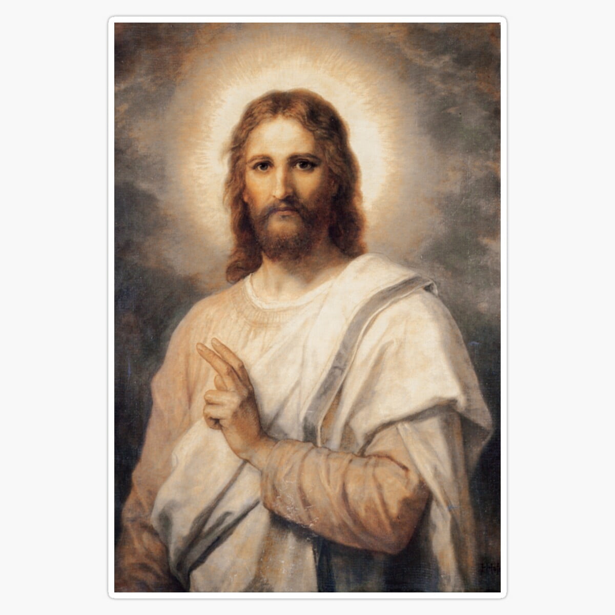 Maneki Figure Of Christ Er, Phone Decal Water Bottle Stickers Car ...