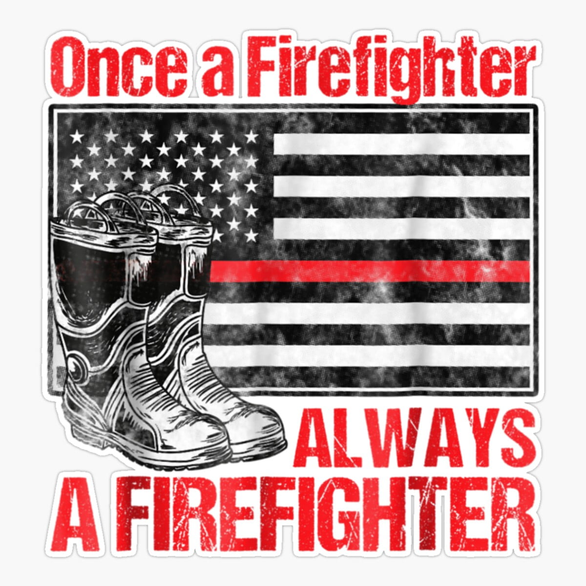 Maneki Fire Department Retirement Fireman Retirement Er, Phone Decal ...