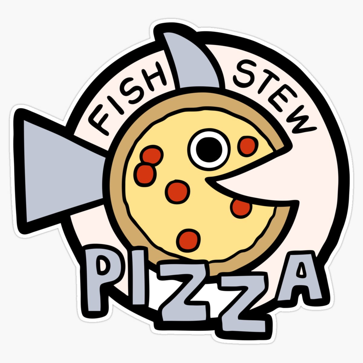 Maneki Fish Stew Logo From Steven Universe Er, Phone Decal Water Bottle ...