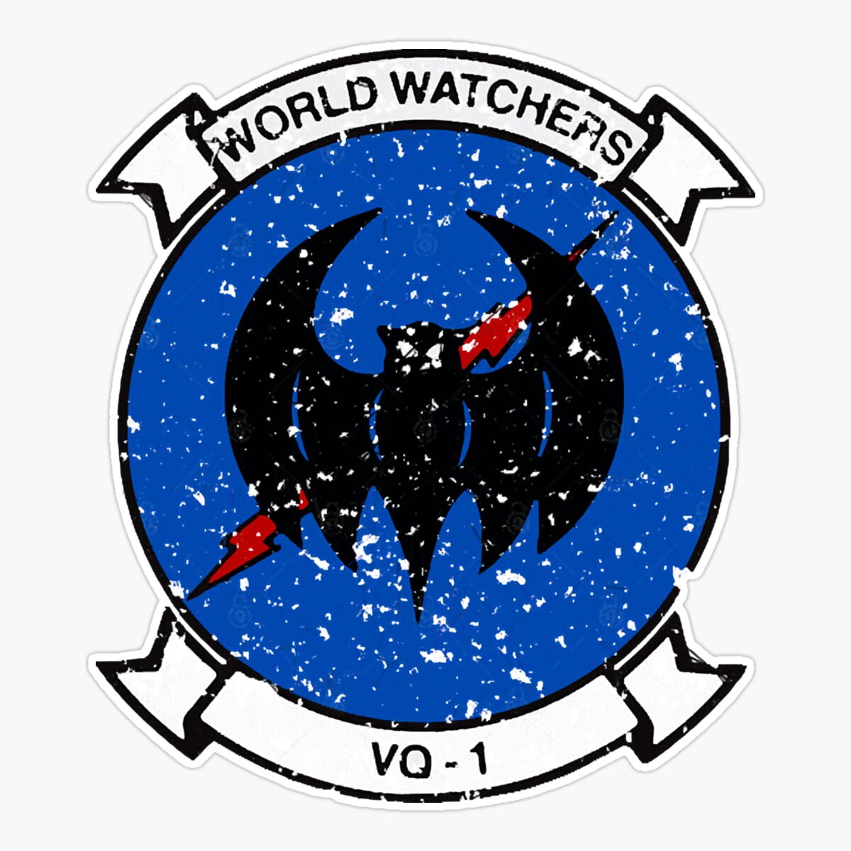 Maneki Fleet Air Reconnaissance Squadron 1 - Vq-1 Vintage Insignia Er ...