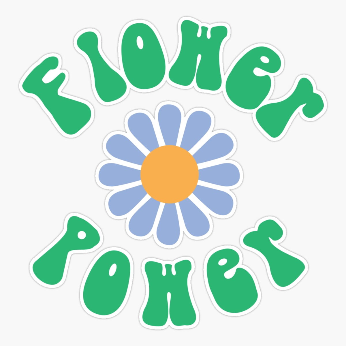 Maneki Flower Power Er, Phone Decal Water Bottle Stickers Car Decals ...