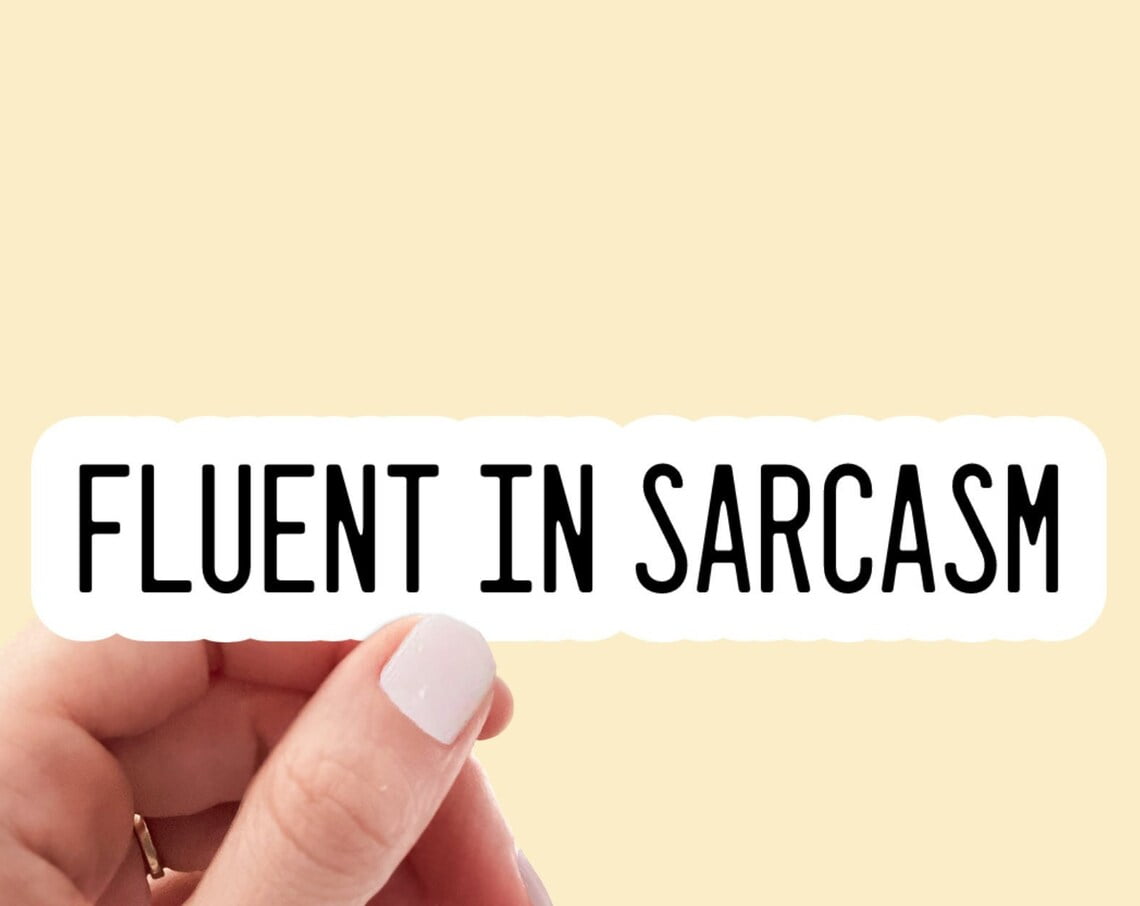 Maneki Fluent in Sarcasm er, funny ers, sarcastic ers, sarcasm er, laptop ers, water bottle ers ...