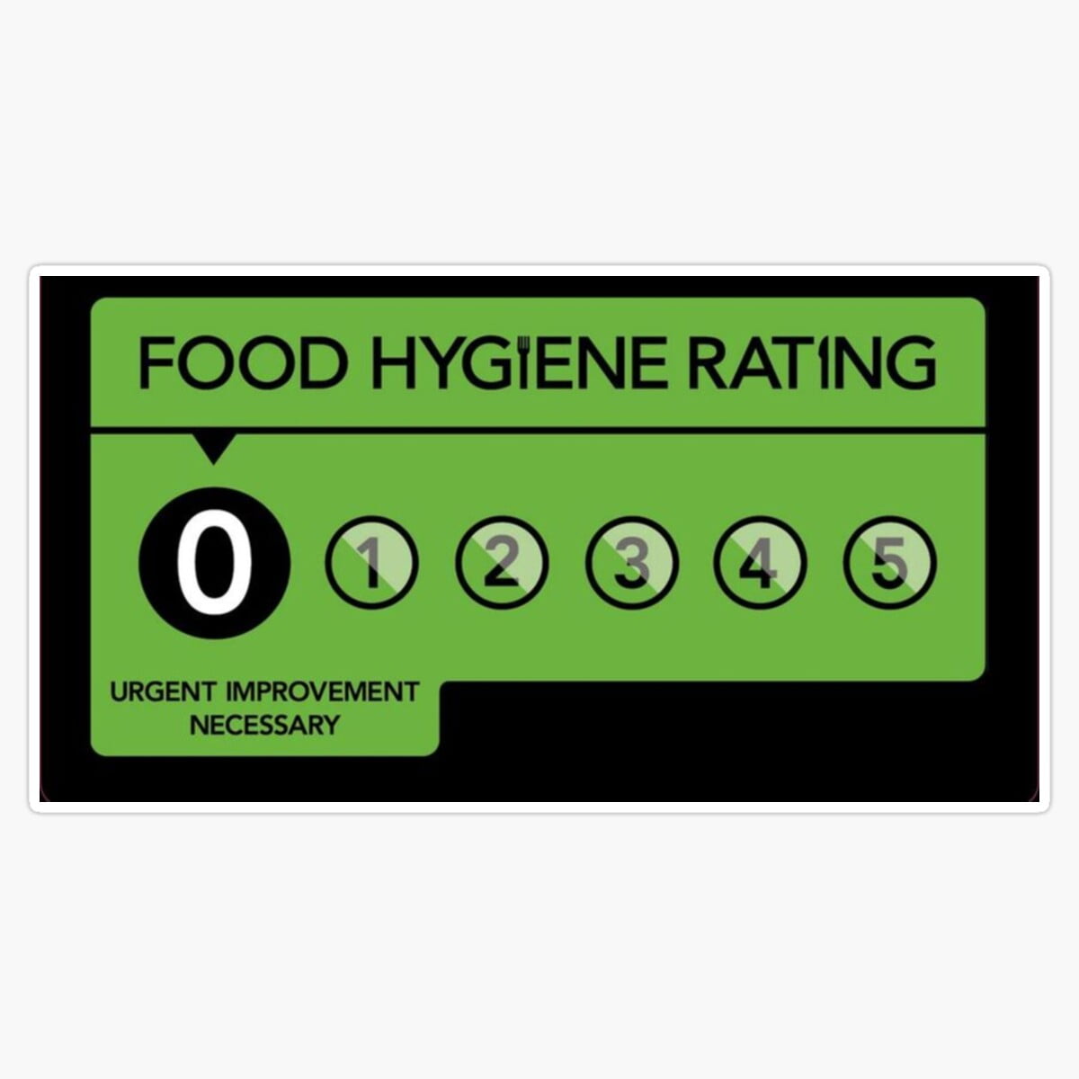 Maneki Food Hygiene Rating Zero 0 Urgent Improvement Necessary Er ...
