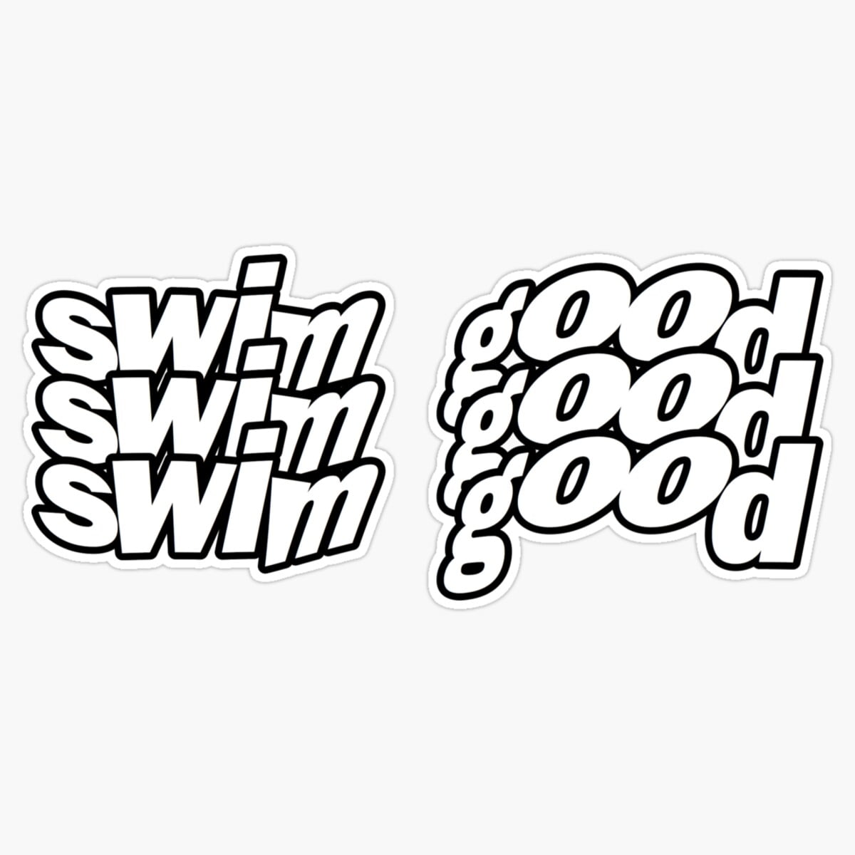 Maneki Frank Ocean Swim Good Er, Phone Decal Water Bottle Stickers Car ...