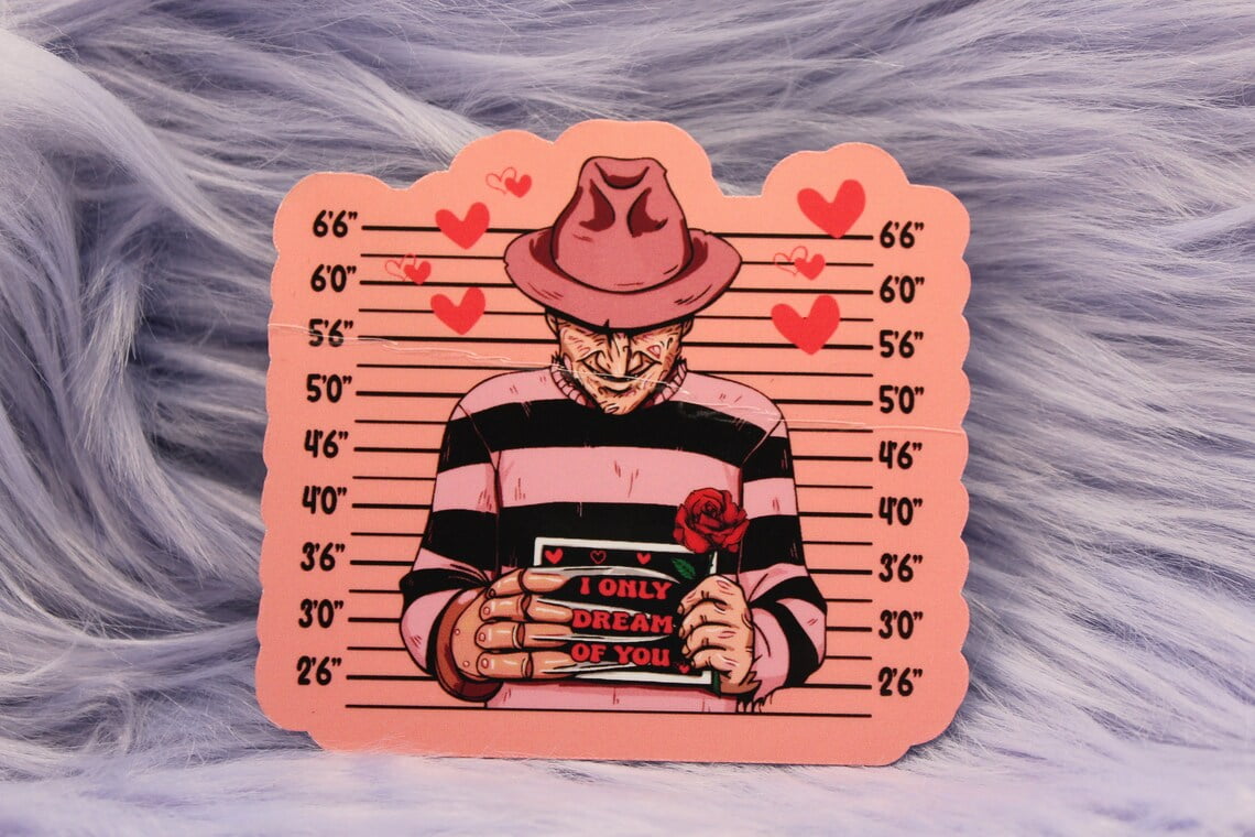 Maneki Freddy Valentine Er, Horror Valentine, Nightmare On Elm Street ...