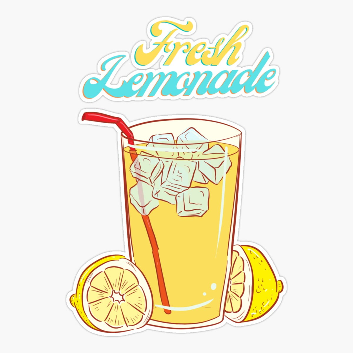 Maneki Fresh Lemonade Er, Phone Decal Water Bottle Stickers Car Decals ...