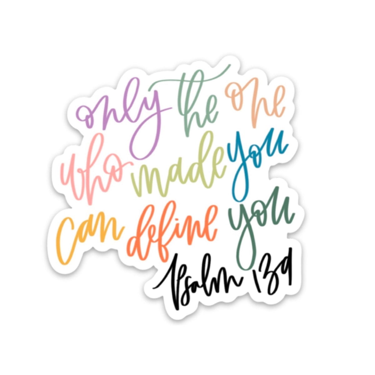 Maneki Fridge Sticker Christian Quote God Sticker Faith Refrigerator ...