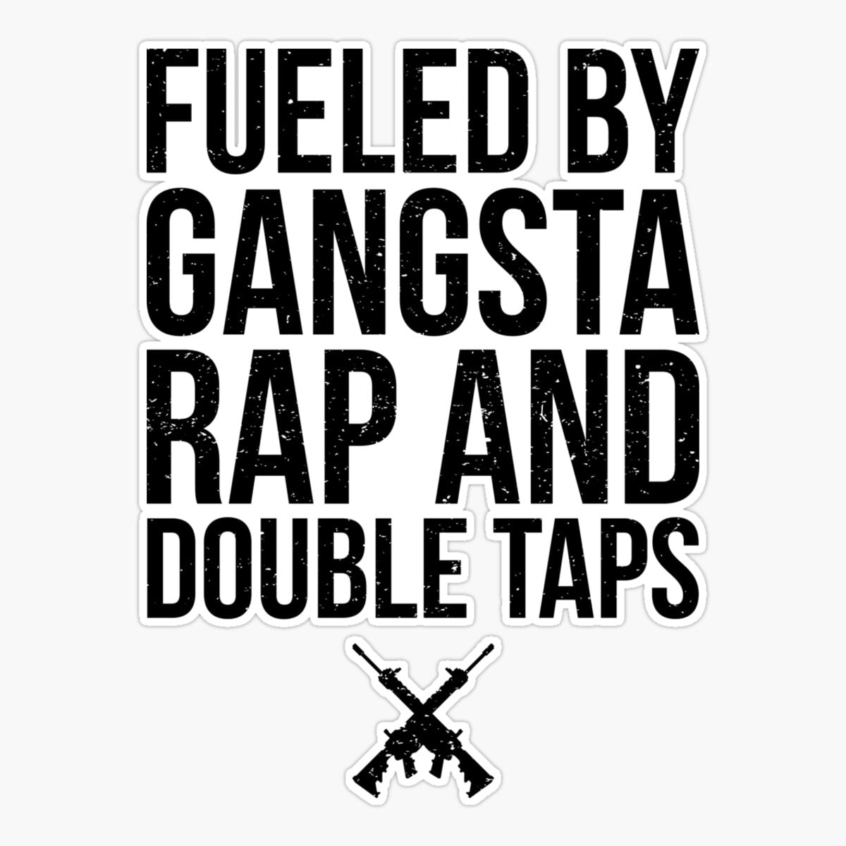 Maneki Fueled By Gangsta Rap And Double Taps Er, Phone Decal Water ...