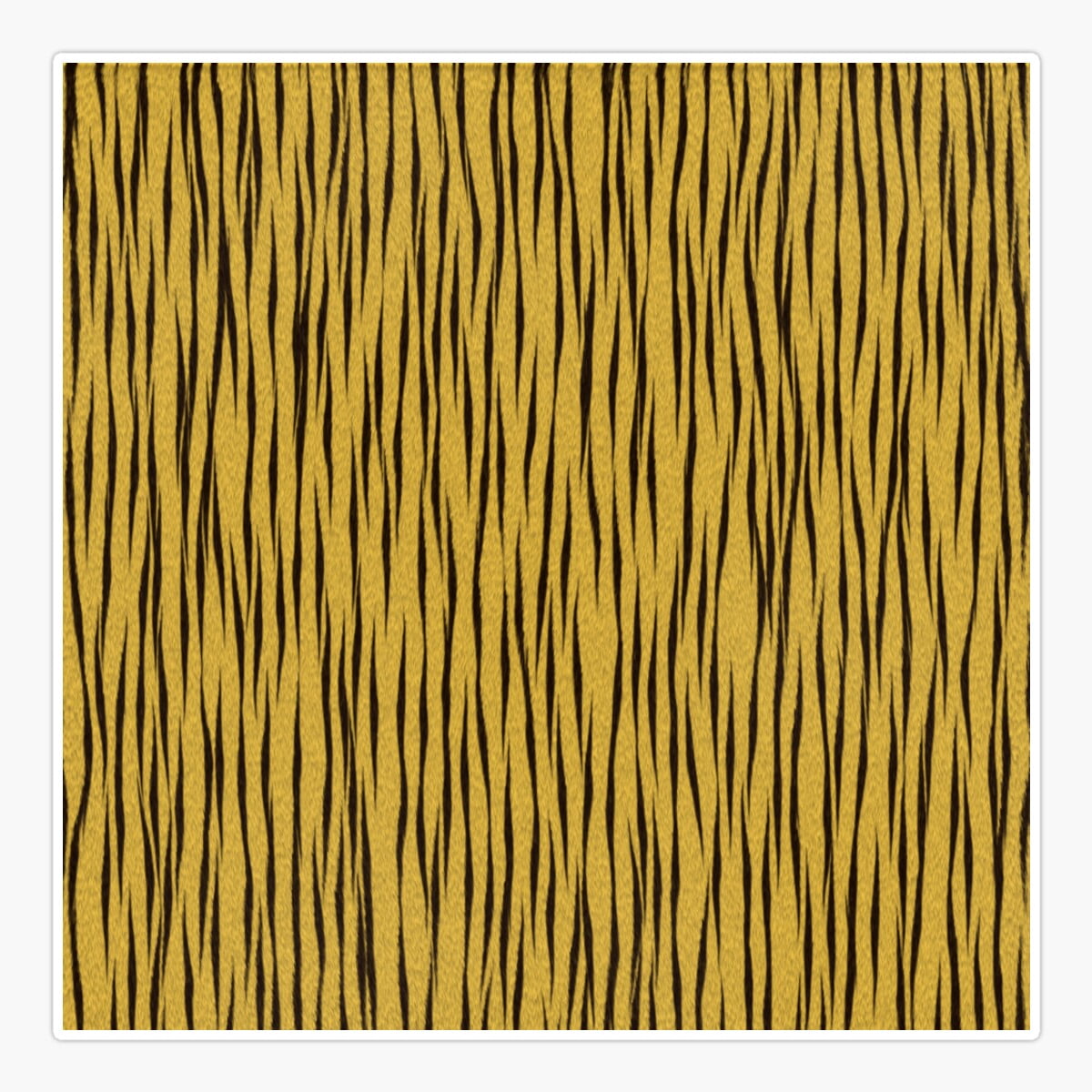 Maneki Fun Cute Tiger Stripes Fur Hair Pattern Design Er, Phone Decal ...