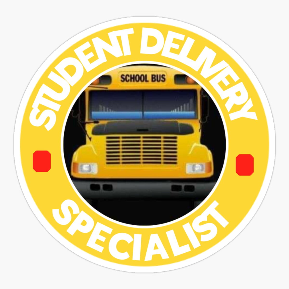 Maneki Funny Bus Driver Design Er, Phone Decal Water Bottle Stickers ...