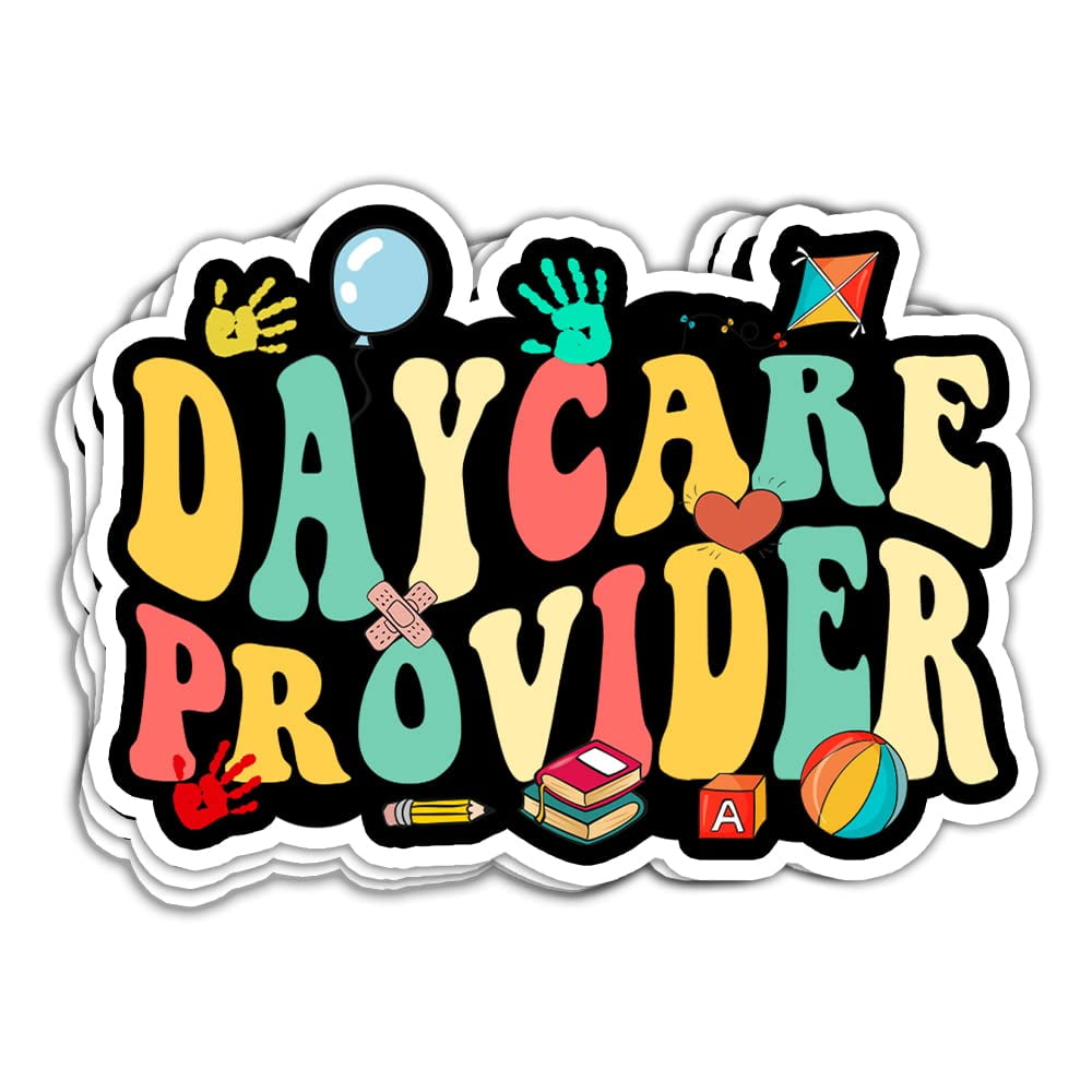 Maneki Funny Daycare Provider Sticker Child Care Provider Sticker ...