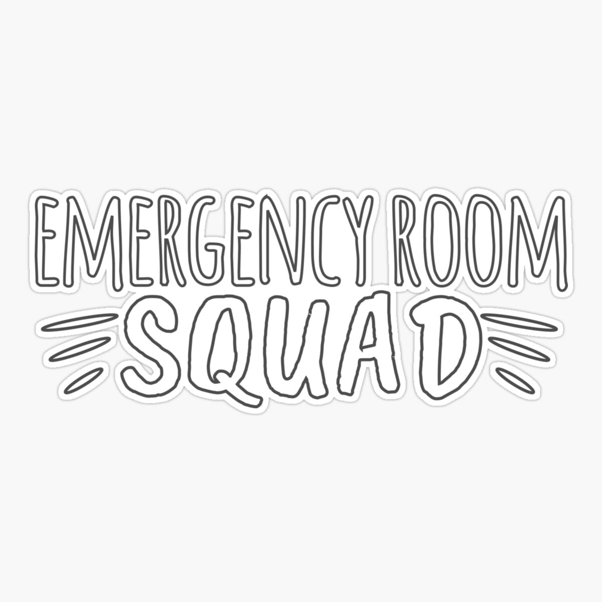 Maneki Funny Gifts For Emergency Room T Shirt Er Nurse Apparel Er ...