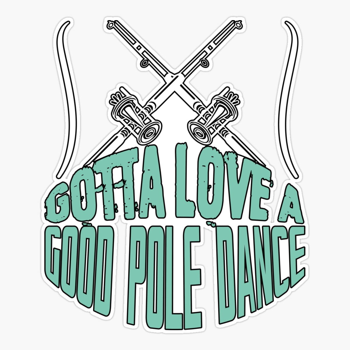 Maneki Funny Gotta Love A Good Pole Dance Retirement Plan Fishing Er ...