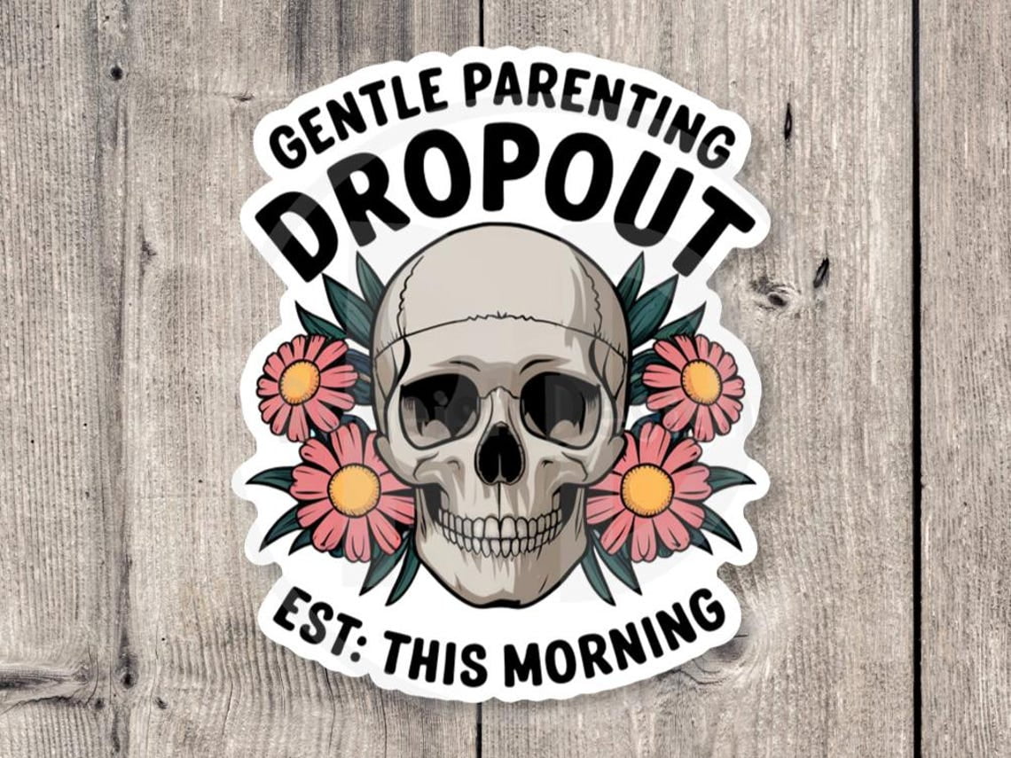 Maneki Funny gentle parenting dropout water bottle er, Mother’s day ...