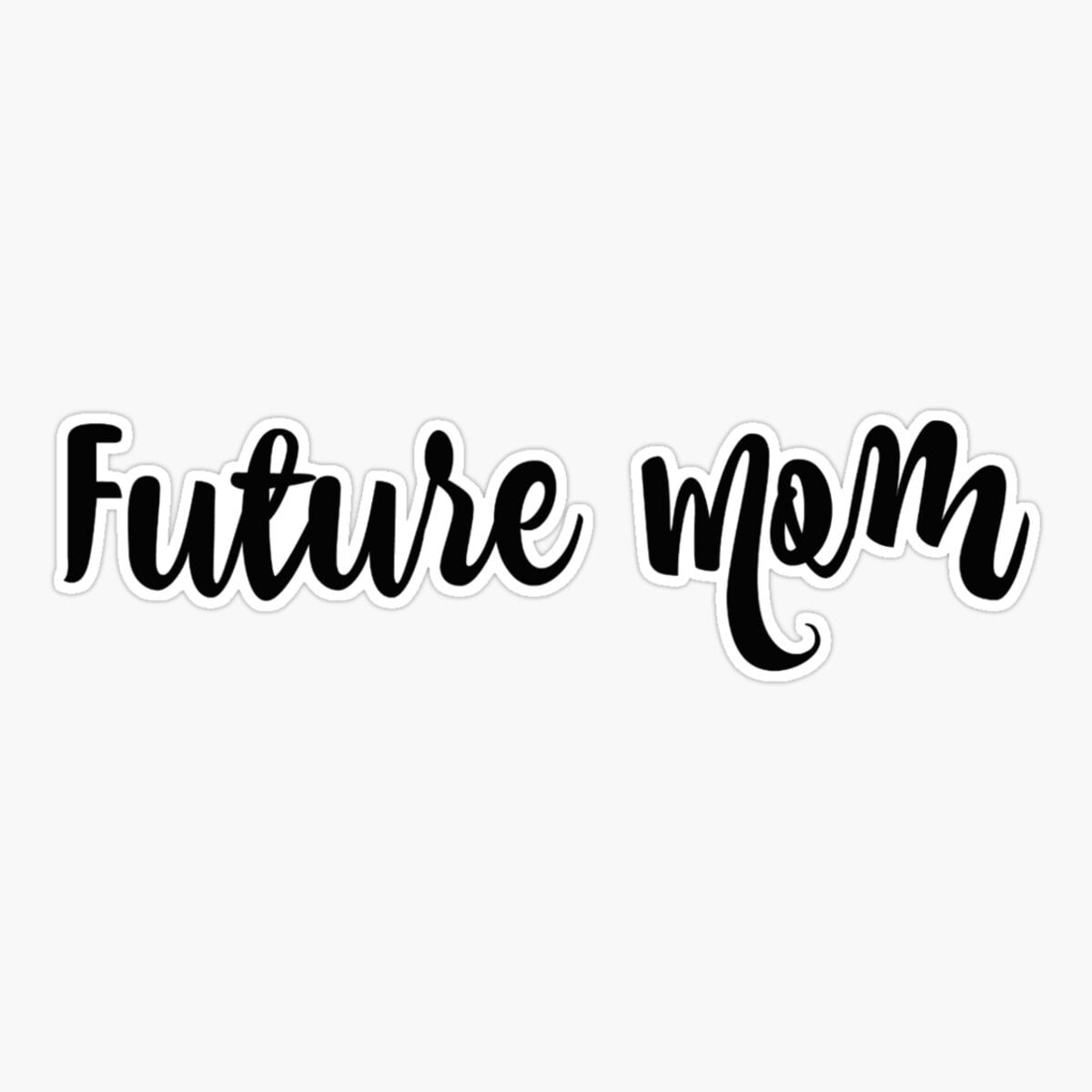 Maneki Future Mom Er, Phone Decal Water Bottle Stickers Car Decals ...