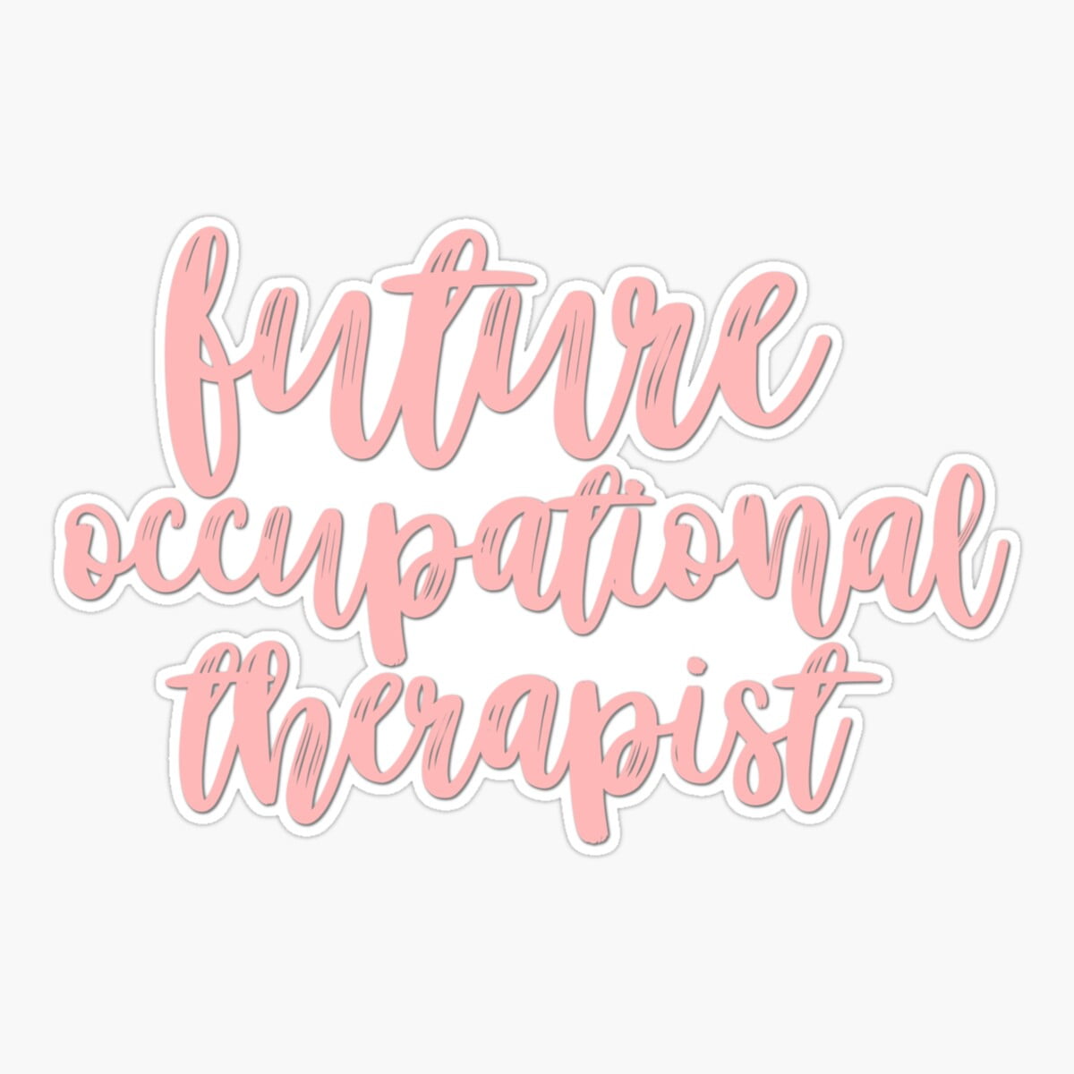 Maneki Future Occupational Therapist Er, Phone Decal Water Bottle ...