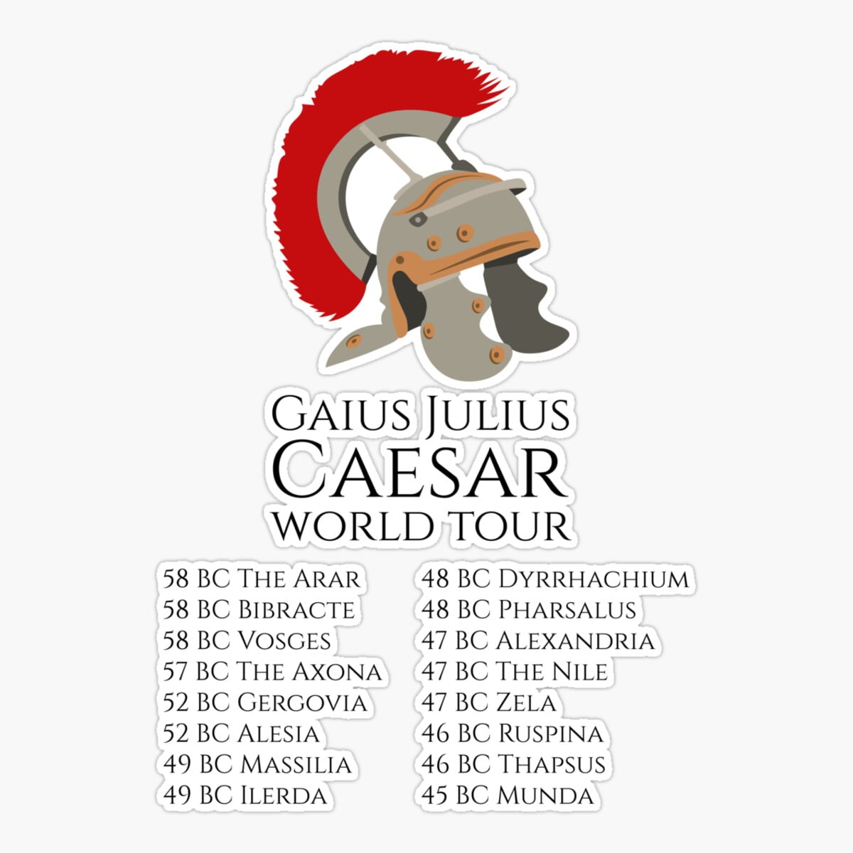 Maneki Gaius Julius Caesar World Tour - Roman Legionary Helmet Er ...