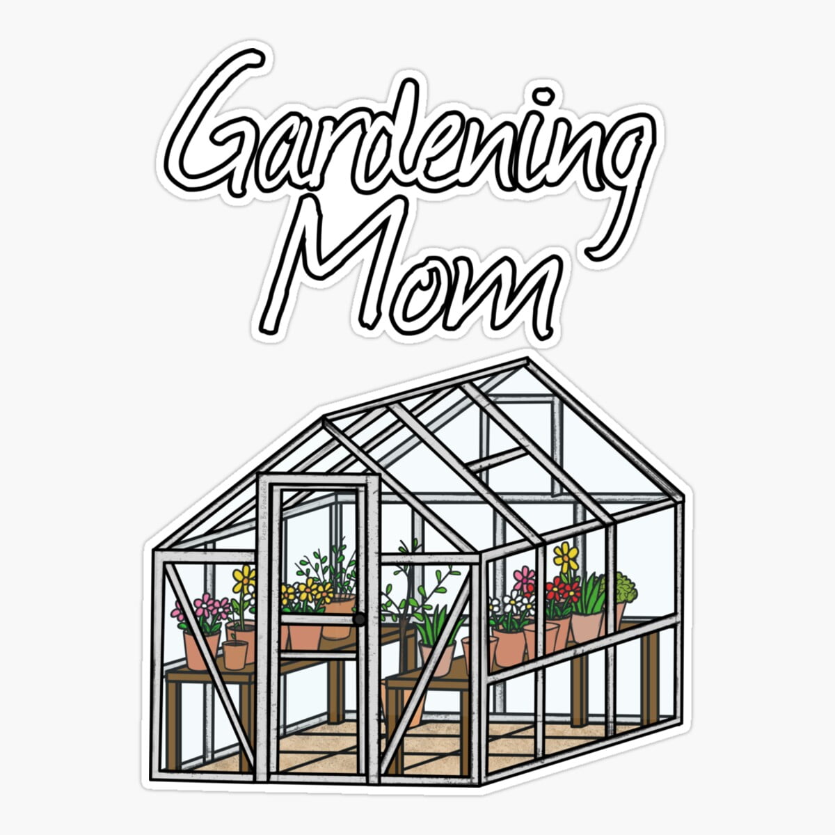 Maneki Gardening Mom, Gardener Horticulturalist Er, Phone Decal Water ...